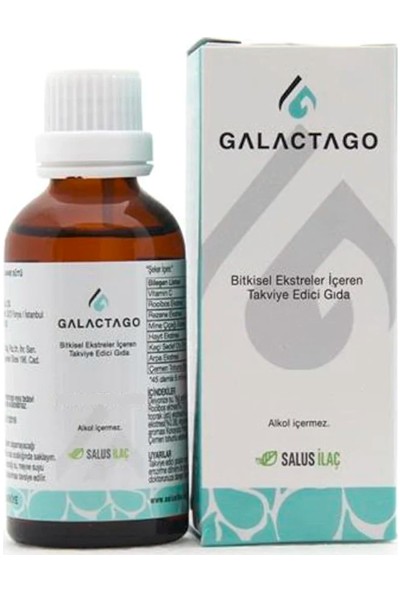 Galactago Emziren Anneler İçin Bitkisel Damla 100 ml Galactago Emziren Anneler İçin Bitkisel Damla 100 ml
