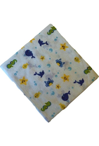 Sema Baby Pazen Battaniye (80 x 80 cm) - Mavi