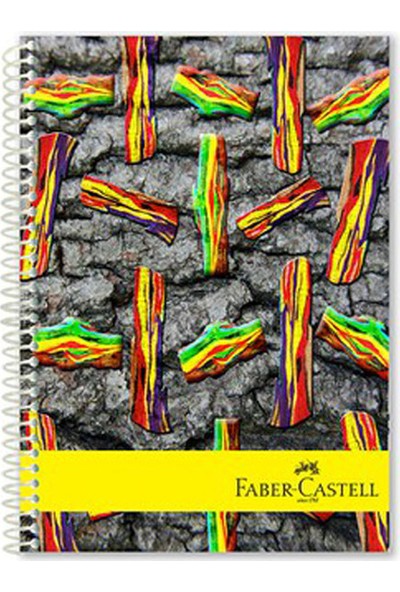 Faber-Castell Doğa Sert Kapak Seperatörlü Defter 120YP Faber-Castell Doğa Sert Kapak Seperatörlü Defter 120YP