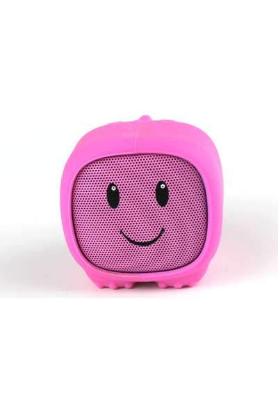 Dino Pembe Bluetooth Hoparlör - Mutlu