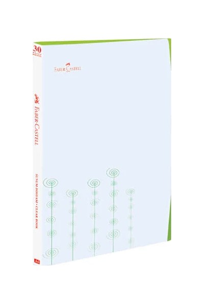 Faber-Castell Çift Renk Kapak Sunum Dosyası 30 Yaprak Yeşil (stoklarla Faber-Castell Çift Renk Kapak Sunum Dosyası 30 Yaprak Yeşil (stoklarla