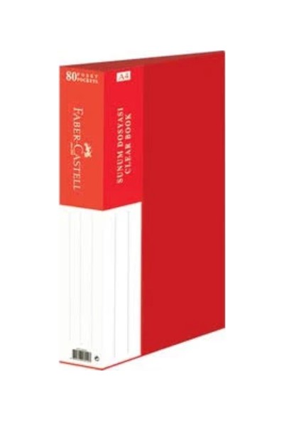 Faber-Castell Standart Sunum Dosyası 80 Yaprak Mavi Faber-Castell Standart Sunum Dosyası 80 Yaprak Mavi