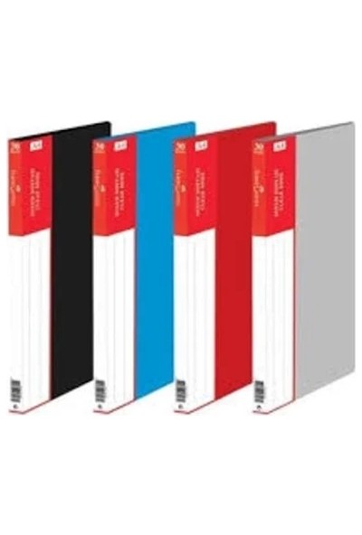 Faber-Castell Standart Sunum Dosyası 30 Yaprak Siyah Faber-Castell Standart Sunum Dosyası 30 Yaprak Siyah