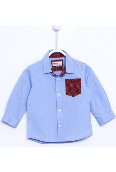 Silversun Bebek Erkek Dokuma Cepli Gömlek GC 110212