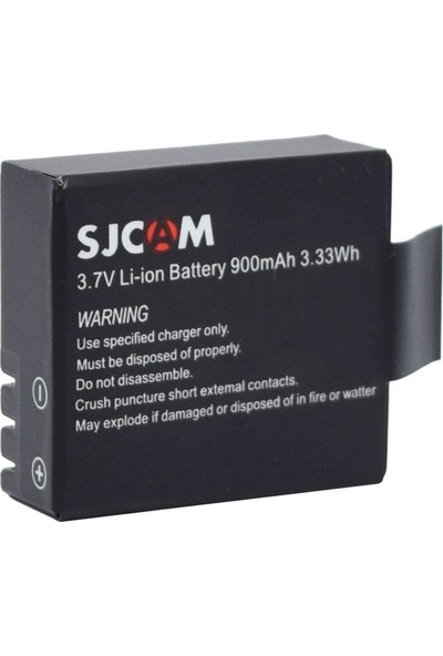 Gplus SJCAM SJ4000 SJ5000 Elite M10 Aksiyon Kamera 900 mAh Yedek Batarya Gplus SJCAM SJ4000 SJ5000 Elite M10 Aksiyon Kamera 900 mAh Yedek Batarya
