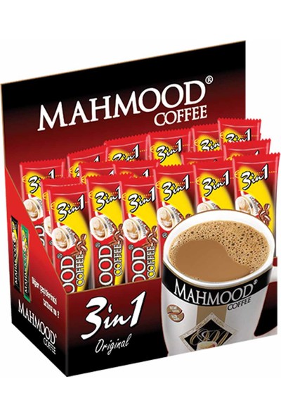 Mahmood Coffee 3ü1 Arada 18 gr 48' li