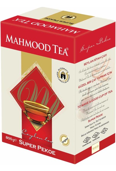 Mahmood Tea Modelleri, Fiyatları ve Ürünleri - Hepsiburada