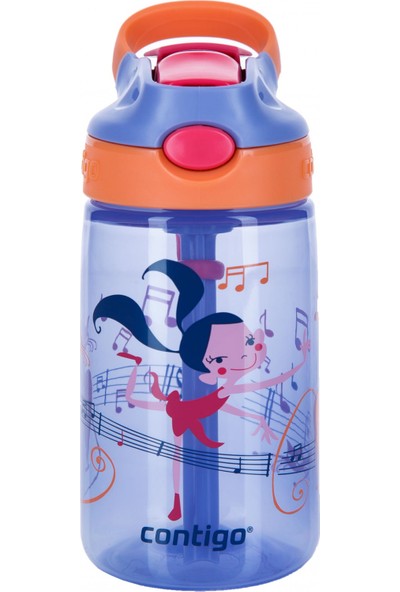 Contigo Gizmo Flip Dansçı Kız Su Şişesi 420 ml Contigo Gizmo Flip Dansçı Kız Su Şişesi 420 ml