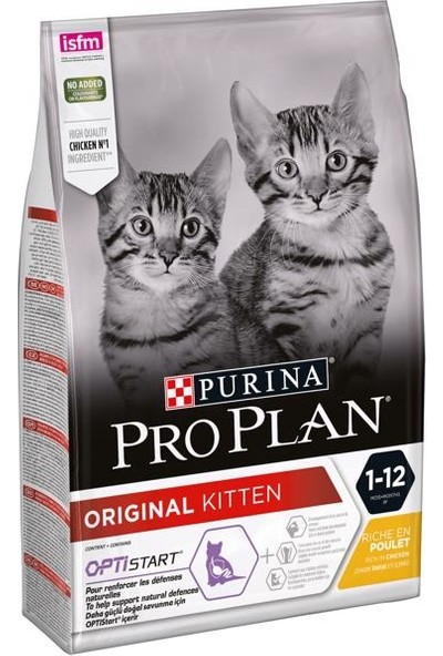 Pro Plan Kitten Junior Tavuklu Yavru Kedi Maması 1,5 Kg