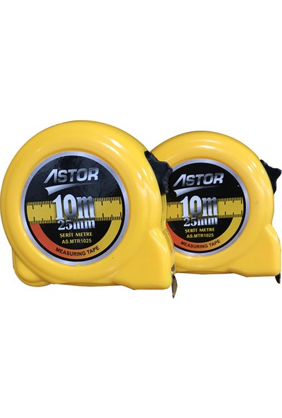 Astor 10X25mm Şerit Metre