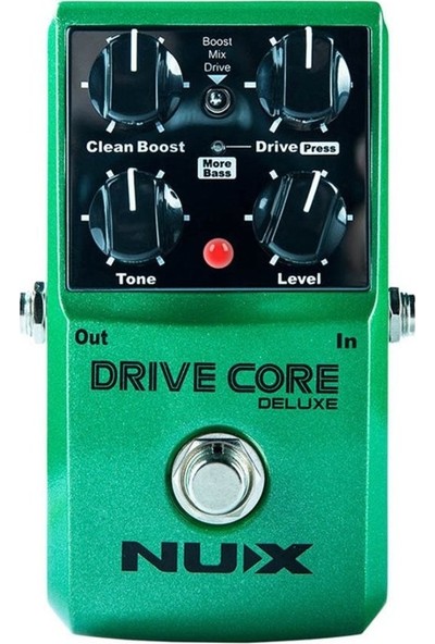 Nux Drive Core Deluxe Overdrive Ve Distortion Pedalı Nux Drive Core Deluxe Overdrive Ve Distortion Pedalı