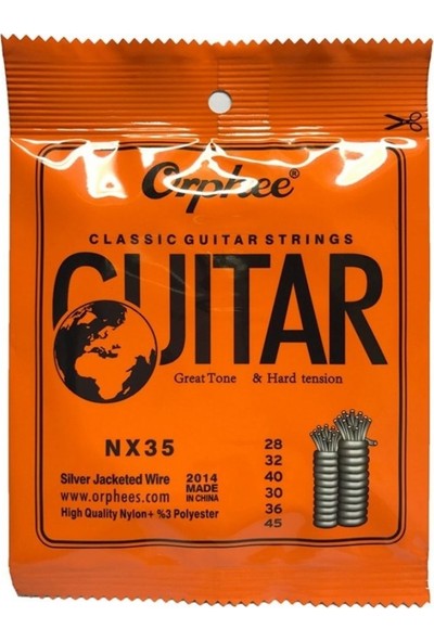 Orphee Nx35 Klasik Gitar Teli Orphee Nx35 Klasik Gitar Teli