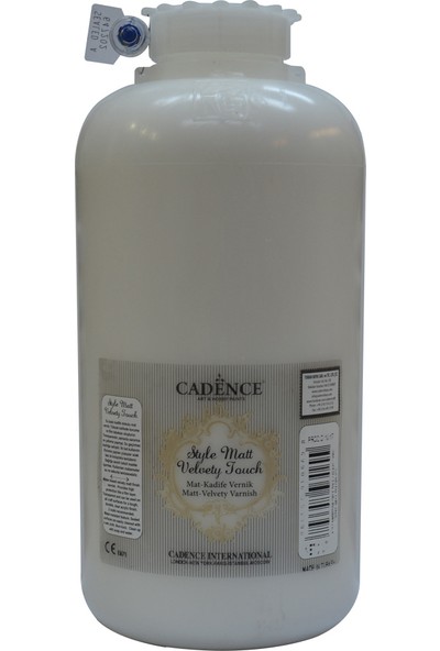 Cadence Style Mat Kadife Vernik (Velvety Touch Varnish) 2Lt Cadence Style Mat Kadife Vernik (Velvety Touch Varnish) 2Lt