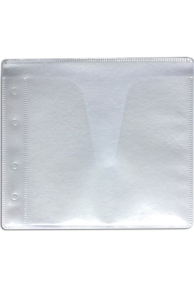 Aso Dosya Delikli Cd Zarfı (2 Cd İçin) 100 Adet Beyaz Aso Dosya Delikli Cd Zarfı (2 Cd İçin) 100 Adet Beyaz