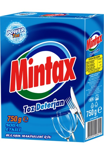 Mintax Toz Deterjan 750 gr