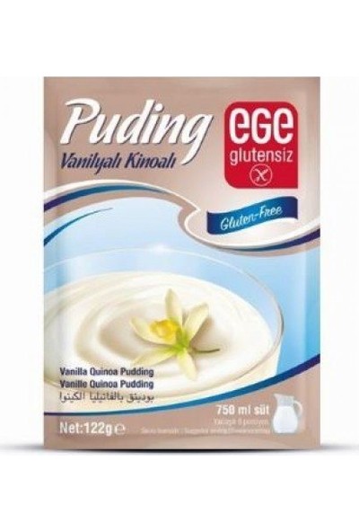 Ege Glutensiz Vanilyalı Kinoalı Puding 122 gr