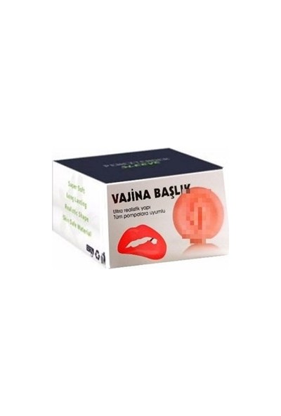 Erotica Penis Pompası İçin Suni Vajina Yedek Başlık