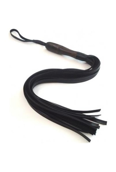 Erotica Siyah Deri Kırbaç