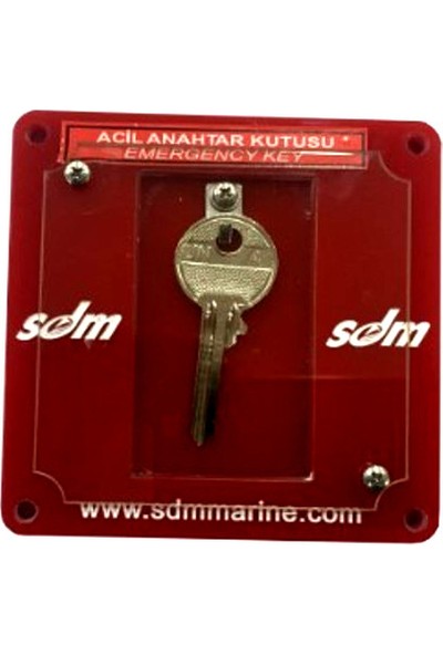 Sdm Acil Anahtar Kutusu Sdm Acil Anahtar Kutusu