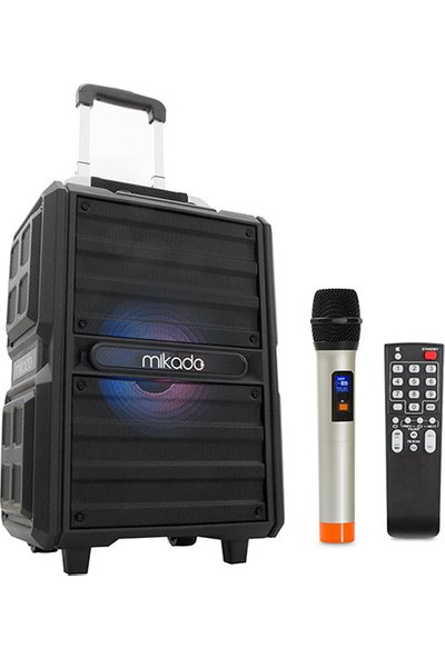Mikado Md-2020Bt Siyah Kablosuz Uhf Mikrofonlu Bluetooth Toplantı Anfisi Mikado Md-2020Bt Siyah Kablosuz Uhf Mikrofonlu Bluetooth Toplantı Anfisi