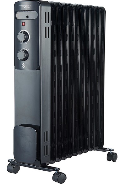 Voltomat 2300W 11 Dilim Yağlı Radyatör Siyah Voltomat 2300W 11 Dilim Yağlı Radyatör Siyah