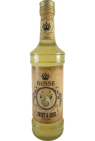Gusse Tatlı Ekşi (Sweet Sour) Aromalı Kokteyl Şurup 70 cl Gusse Tatlı Ekşi (Sweet Sour) Aromalı Kokteyl Şurup 70 cl