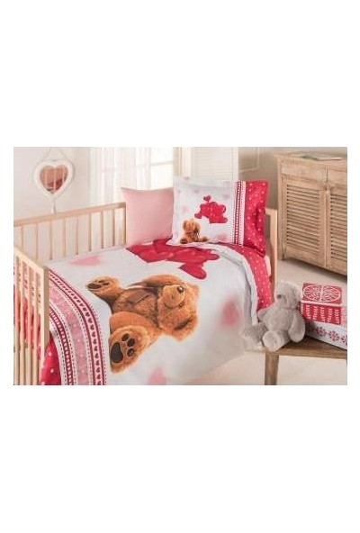 Özdilek Rf Bebek Nevresim Takım Kırmızı Dolce