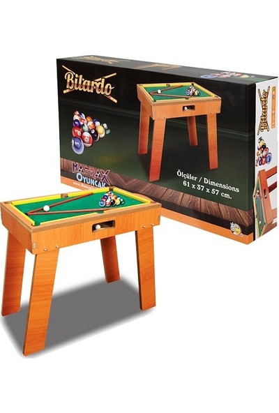 Matrax Oyuncak Oyuncak Ahşap Bilardo Oyunu Matrax Oyuncak Oyuncak Ahşap Bilardo Oyunu