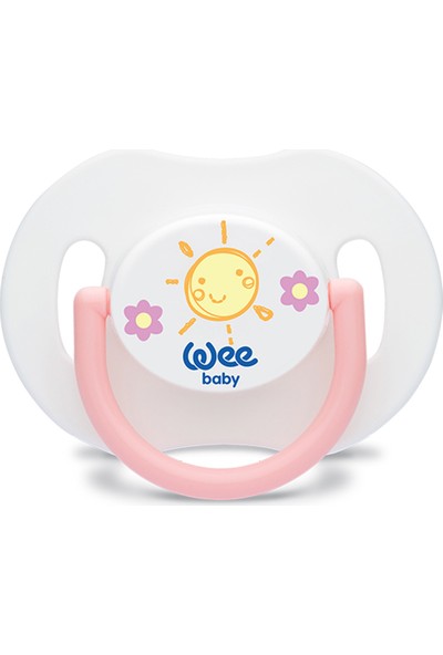 Wee Baby Saplı Kapaklı Special Emzik 6 - 18 Pembe