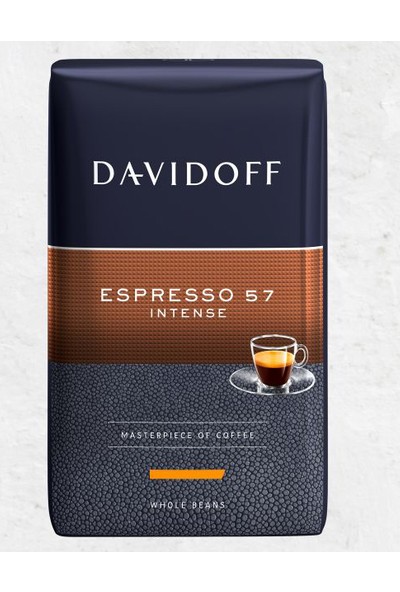 Davidoff Espresso 57 Intense Arabica %100 Tam Çekirdek Espresso Kahve 500 gr Davidoff Espresso 57 Intense Arabica %100 Tam Çekirdek Espresso Kahve 500 gr
