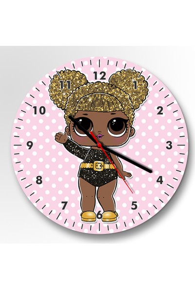 Tprint Çocuk Odası Lol Bebek Duvar Saati