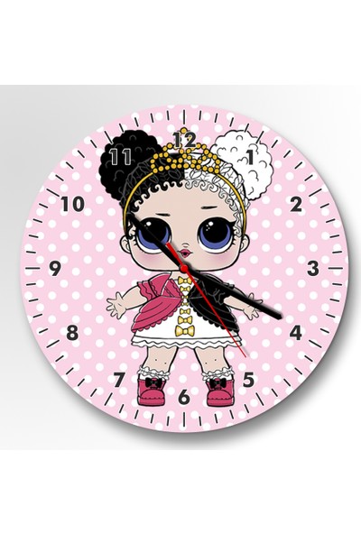 Tprint Çocuk Odası Lol Bebek Duvar Saati