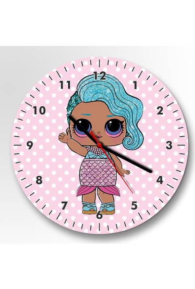Tprint Çocuk Odası Lol Bebek Duvar Saati