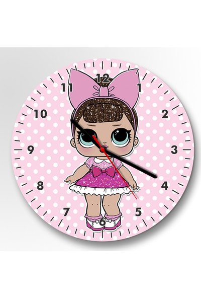 Tprint Çocuk Odası Lol Bebek Duvar Saati