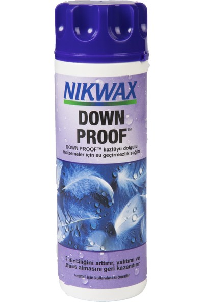 Nikwax Down Proof Kaz Tüyü İçin Su Geçirmezlik Yıkama Nikwax Down Proof Kaz Tüyü İçin Su Geçirmezlik Yıkama