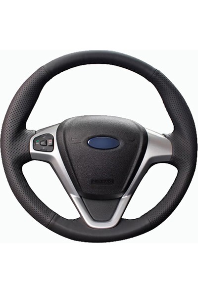 Fox Ford Fiesta 08-13 Uyumlu Araca Özel Deri Direksiyon Kılıfı