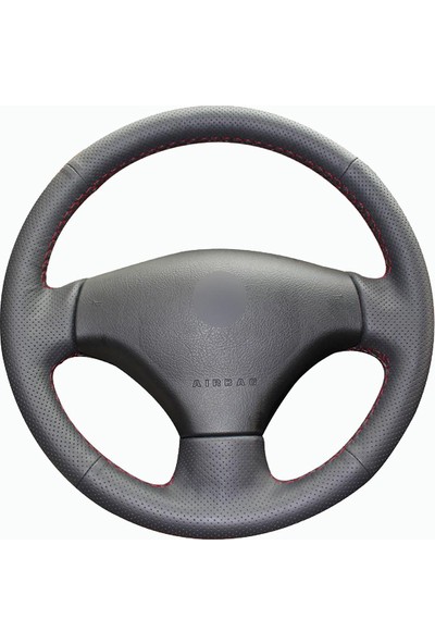 Fox Peugeot 206 Uyumlu Araca Özel Deri Direksiyon Kılıfı