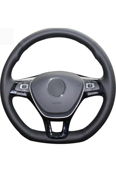 Fox Volkswagen Golf 7 Uyumlu Araca Özel Deri Direksiyon Kılıfı Fox Volkswagen Golf 7 Uyumlu Araca Özel Deri Direksiyon Kılıfı