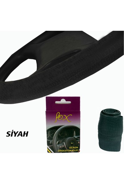 Fox Silikon Direksiyon Kılıfı
