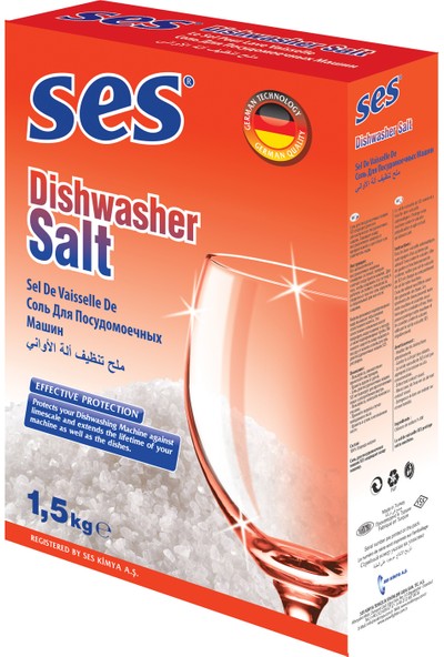 SES Bulaşık Makine Tuzu 1,5 KG SES Bulaşık Makine Tuzu 1,5 KG