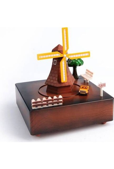 Okcu Hediyelik Değirmen Müzik Kutusu