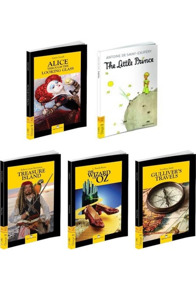 Murat Kurt İngilizce Hikayeler 5 Kitap Set - Stage 2