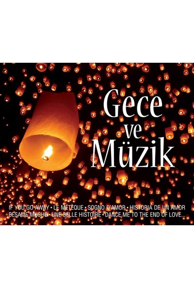 Çeşitli Sanatçılar - Gece Ve Müzik - Cd