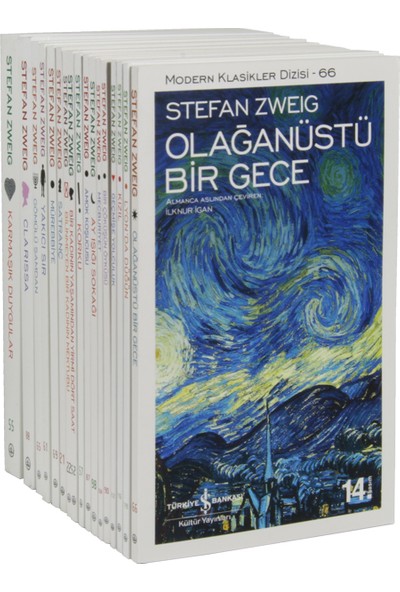 Stefan Zweıg Kitapları 17 Kitap Set