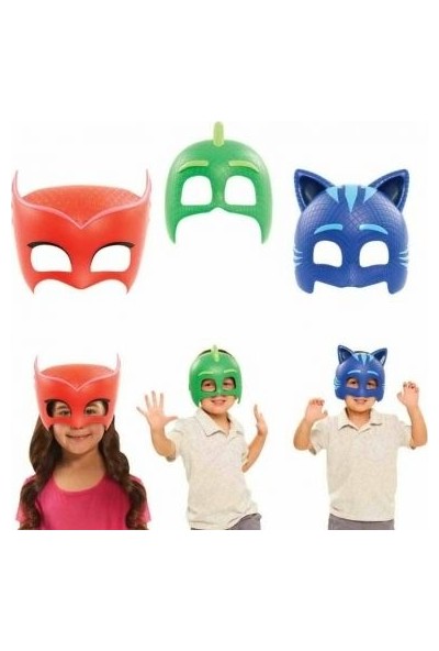 Happy Land Pj Maskeliler Kırmızı Pj Maskeli Maskesi Plastik Sert Pj Maske Happy Land Pj Maskeliler Kırmızı Pj Maskeli Maskesi Plastik Sert Pj Maske