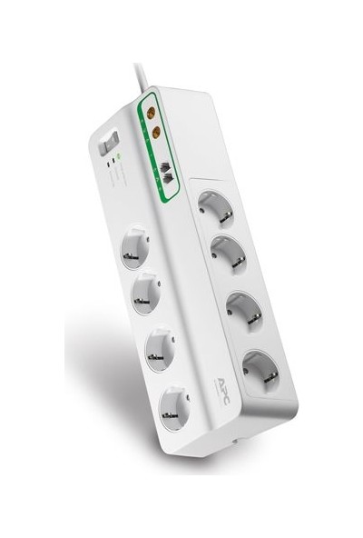 Apc Pmf83Vt-Gr Performance Surgearrest 8 Çıkış, Telefon Ve Koaks Koruma 230V Apc Pmf83Vt-Gr Performance Surgearrest 8 Çıkış, Telefon Ve Koaks Koruma 230V