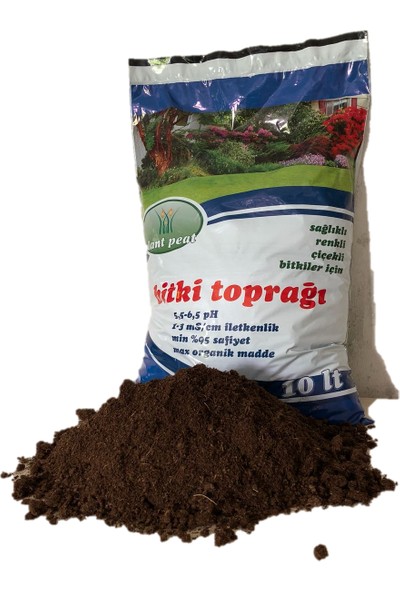 Bitkisel İthal Toprak / Torf 10 Lt