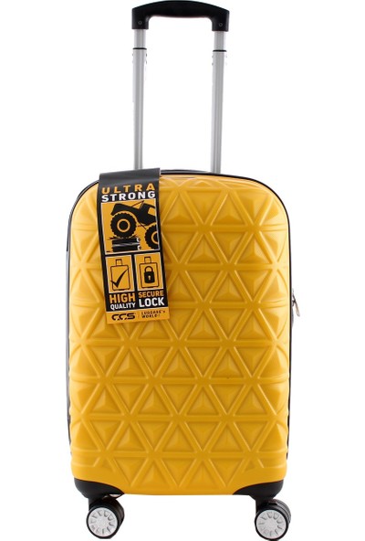 Ççs 5145 Abs Kabin Boy Valiz Sarı