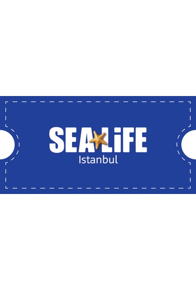 Sealife İstanbul Çocuk Giriş Bileti 3-14 Yaş (Haftanın Her Günü Geçerli)