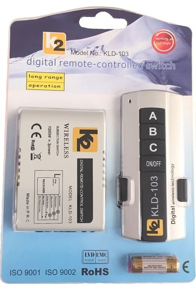 Global Uzaktan Kumanda 3 Kademe Avize Led Kumandası Global Uzaktan Kumanda 3 Kademe Avize Led Kumandası